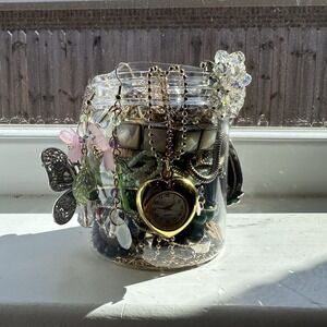 Estate | Jewelry | Mystery Jewelry Jar Mixed Treasures Vintage Estate ...